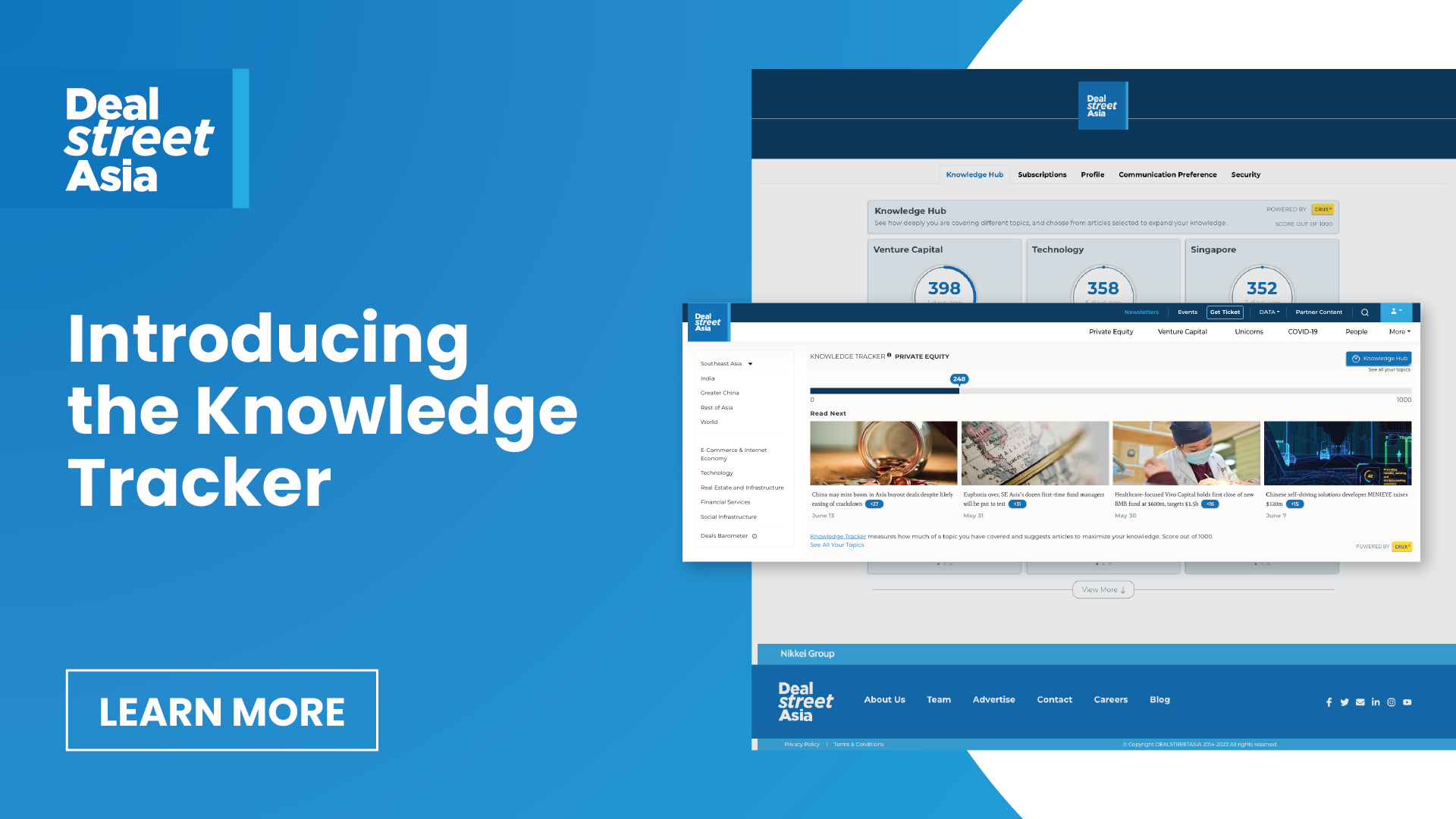 Introducing the Knowledge Tracker - DealStreetAsia