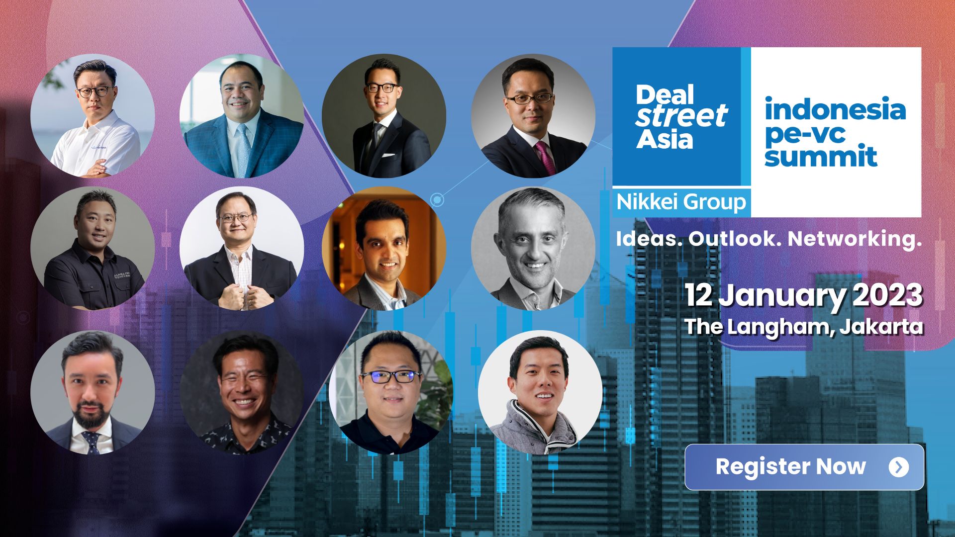 Hear from 12 industry leaders at Indonesia PE-VC Summit